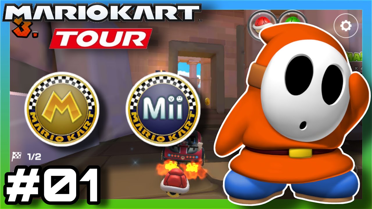 Gold-Mario-Cup & Mii-Cup / Mario Kart Tour #1 - YouTube