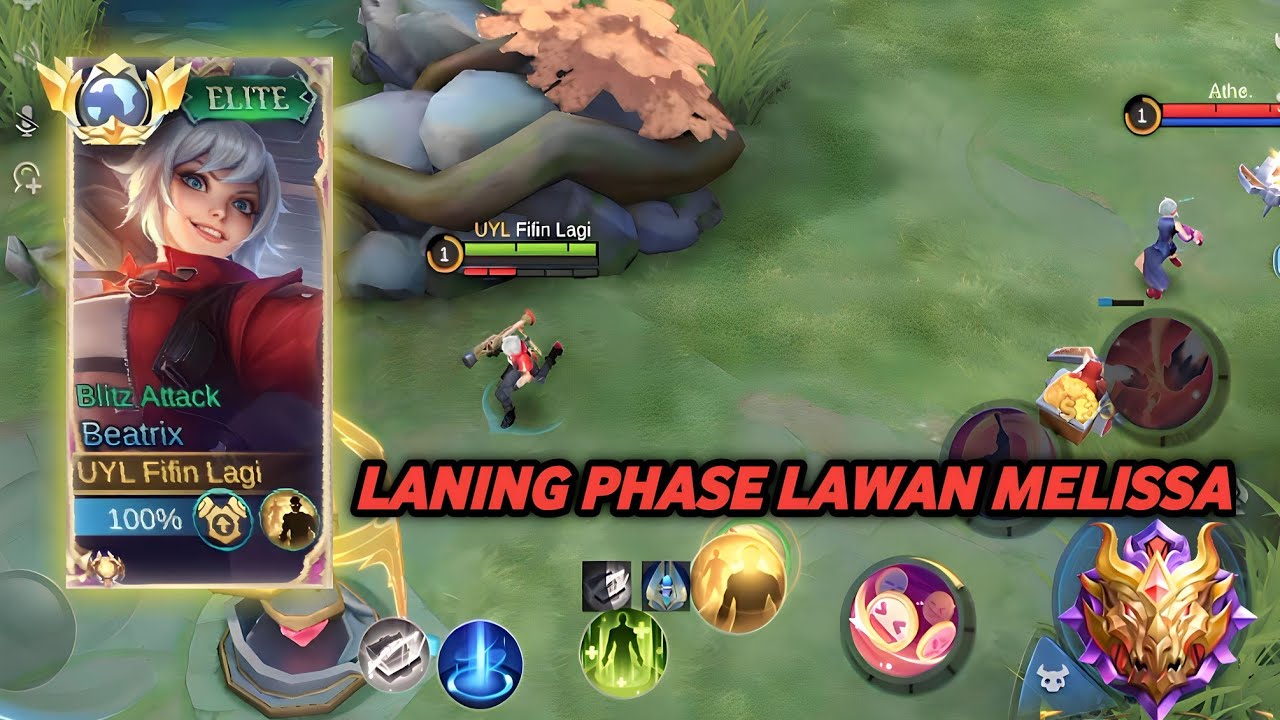 LANING PHASE LAWAN MELISSA || HARUS PAKEK SKILL INI DI EARLY. - YouTube