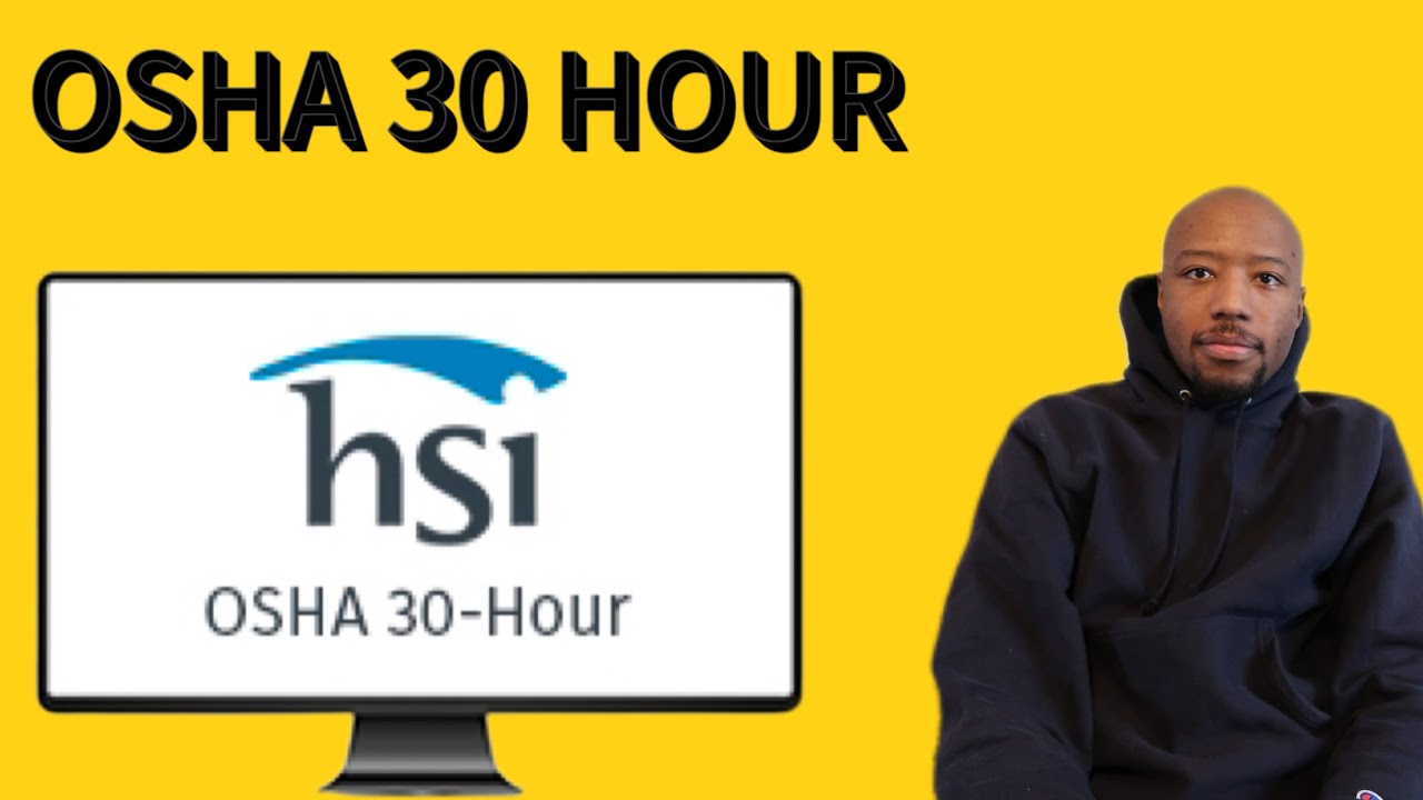 Mastering OSHA 30 Exam: Boost Your Career Safety Net! - YouTube