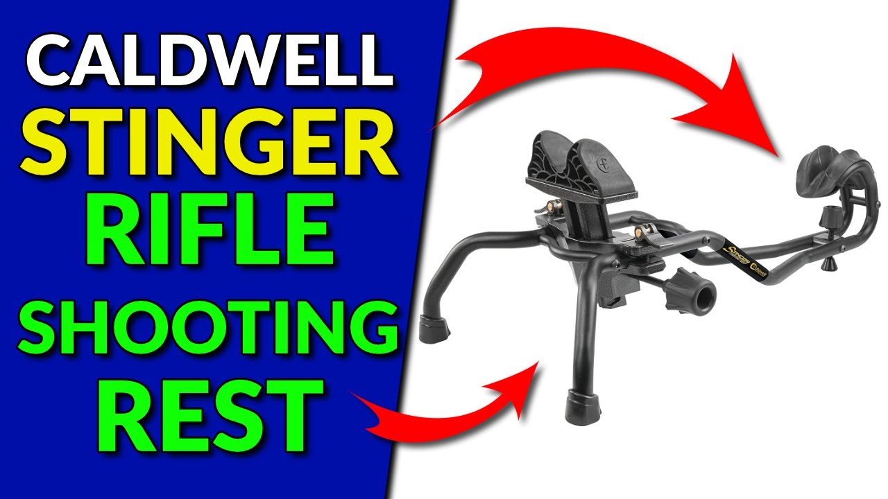 Caldwell Stinger Adjustable Ambidextrous Rifle Shooting Rest - YouTube