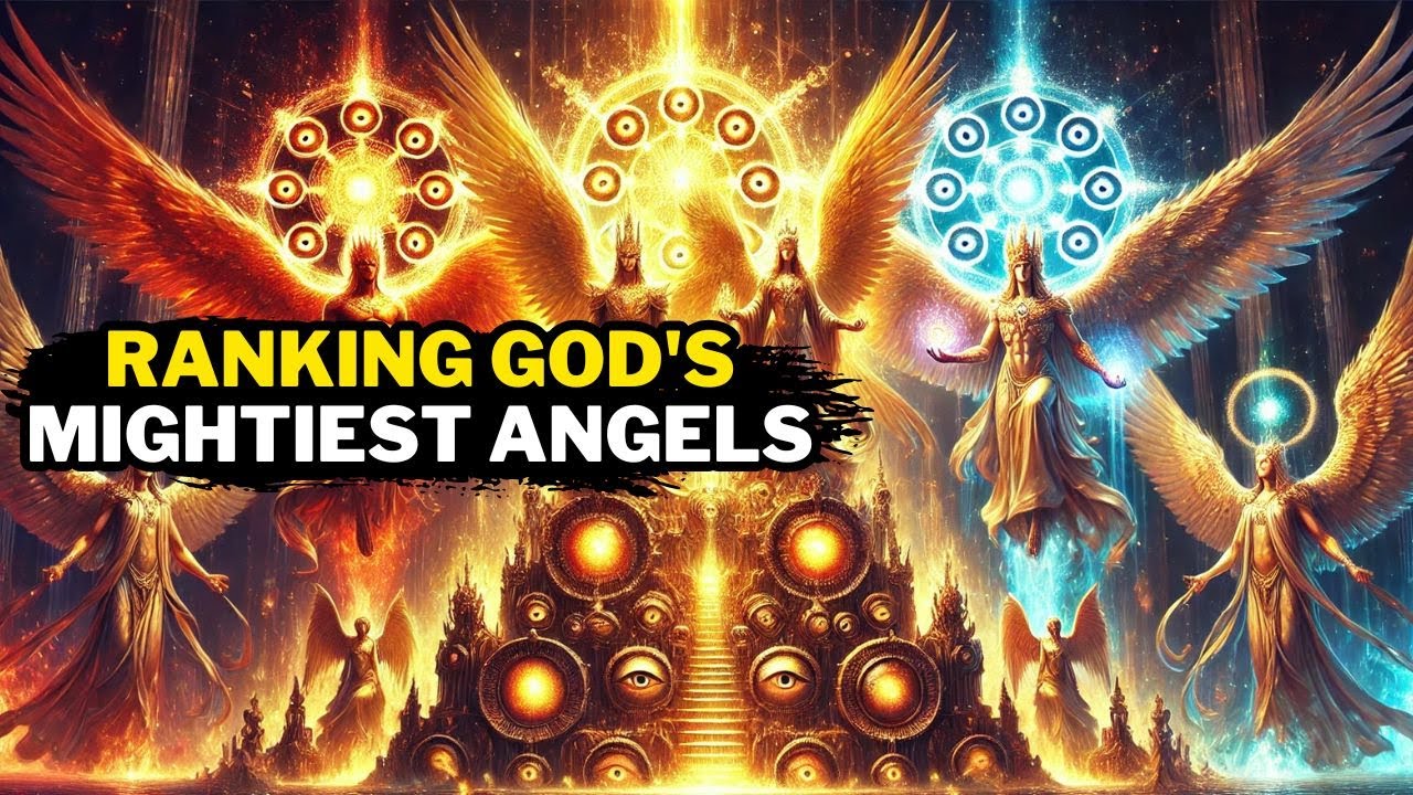 Ranking GOD'S Mightiest ANGELS - YouTube