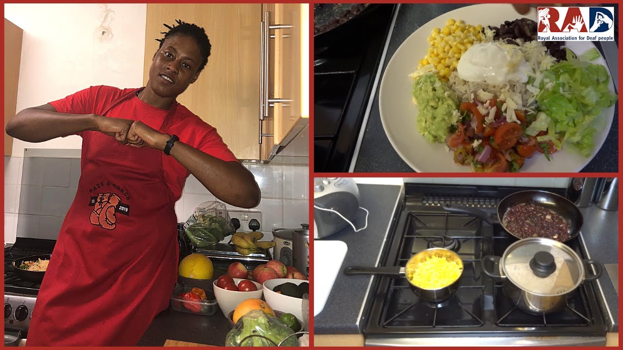 BSL Cook with RAD: How to make Mexican burritos with Grace Buckle from ...