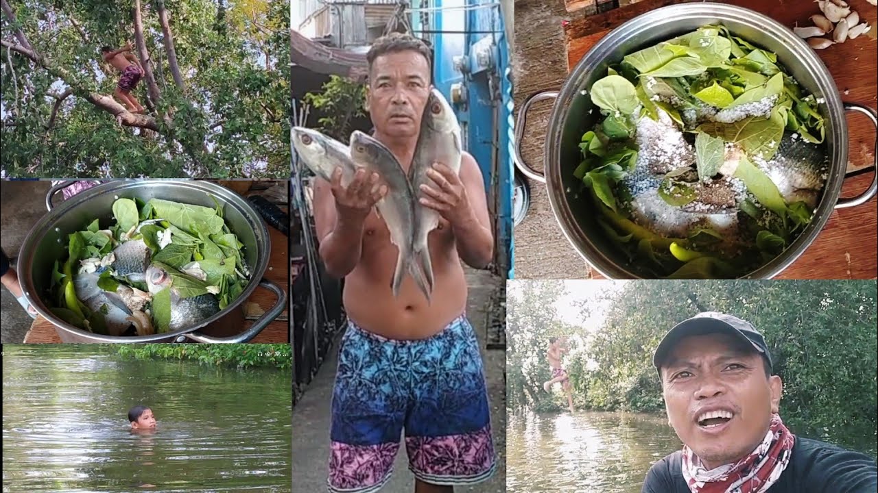 LUMLUM | COOKING DEAD MILKFISH | BULACAN'S DELICACY | JUMPING ON RIVER ...