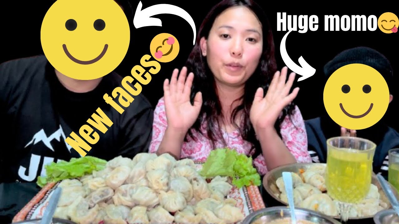 Having Buff momo😋| huge delicious buff momo🔥|| love foods - YouTube