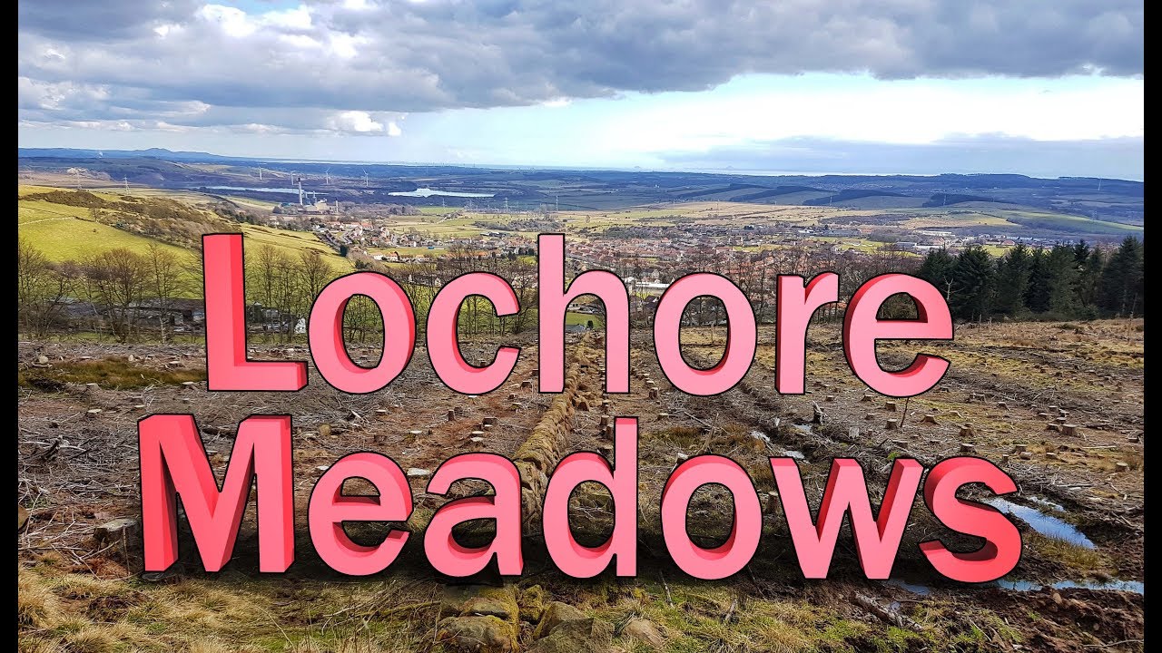 Trail trek LochOre meadows Scotland walking - YouTube
