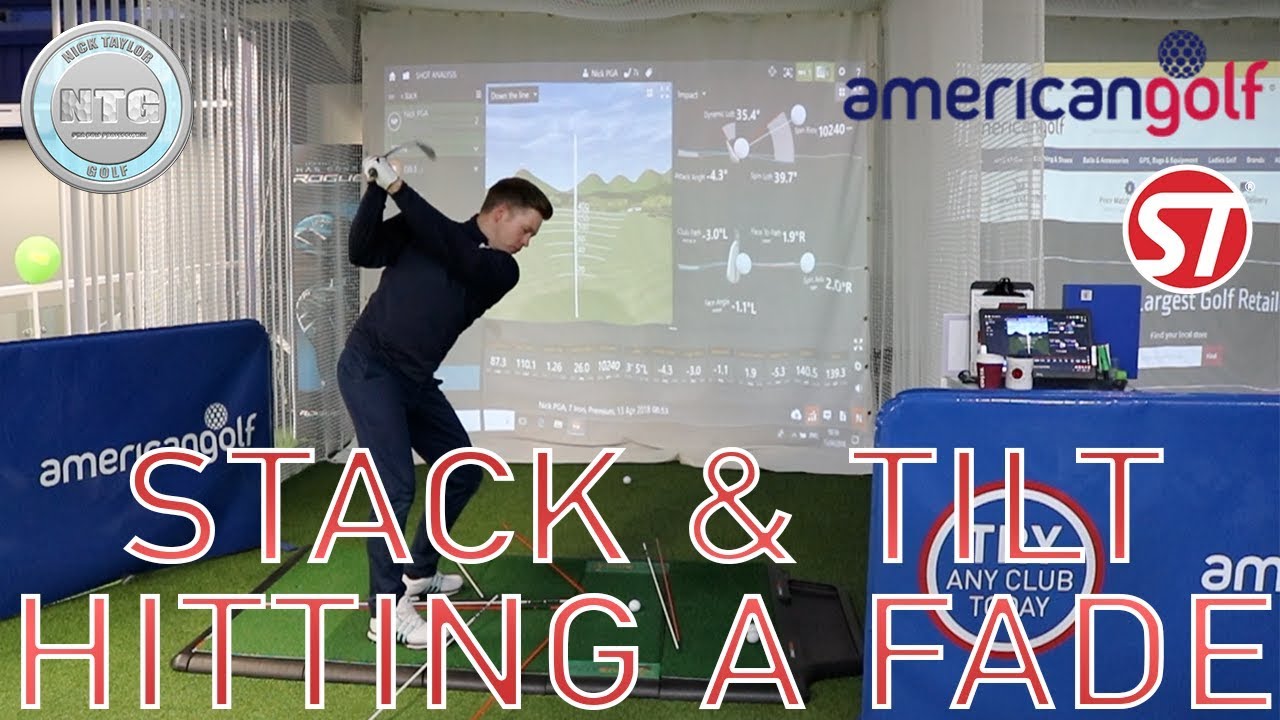 Hitting a fade with the Stack & Tilt golf swing | Golf Tips | Lesson 71 ...