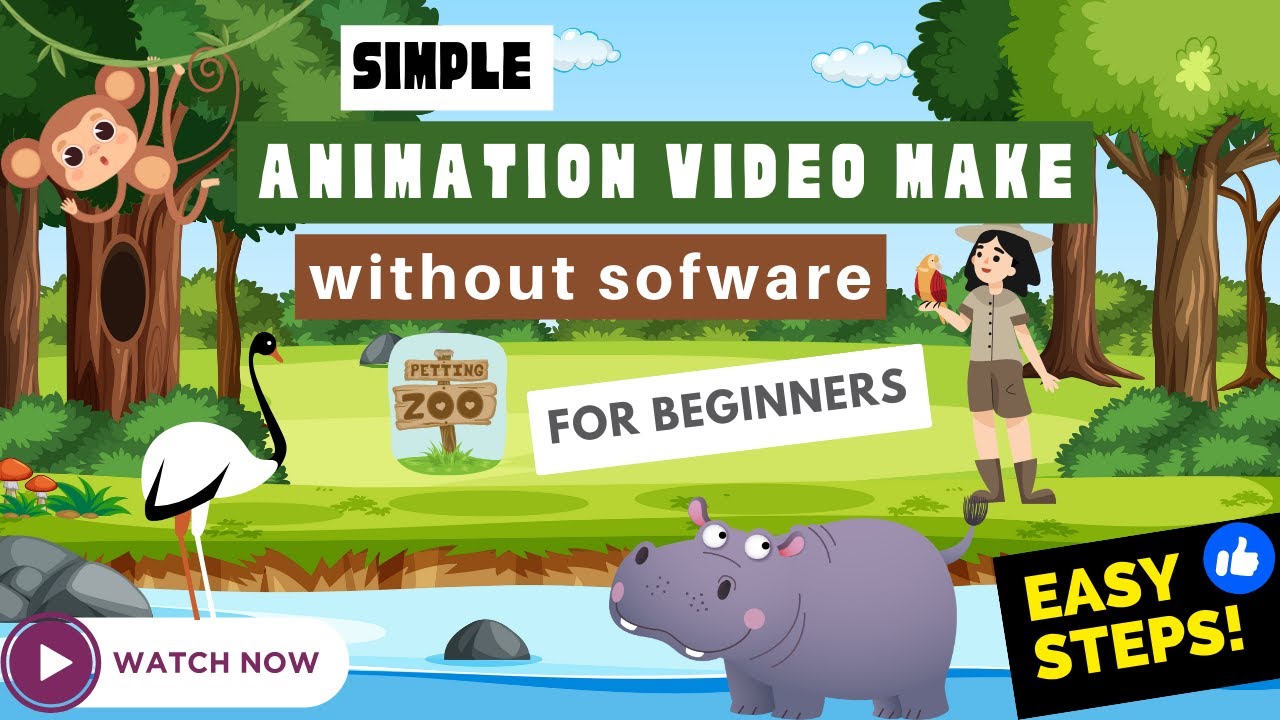 Animation without software/ very very easy steps for beginners!!! - YouTube