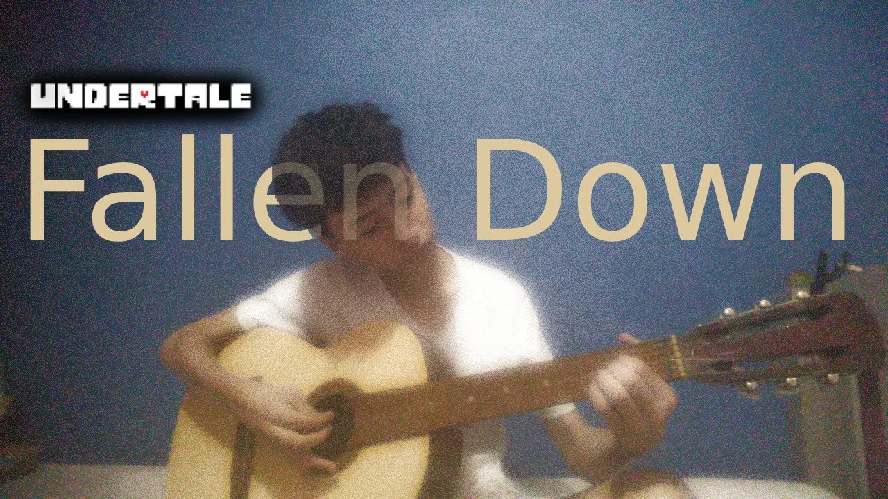Tocando a música Fallen Down de Undertale no Violão - YouTube