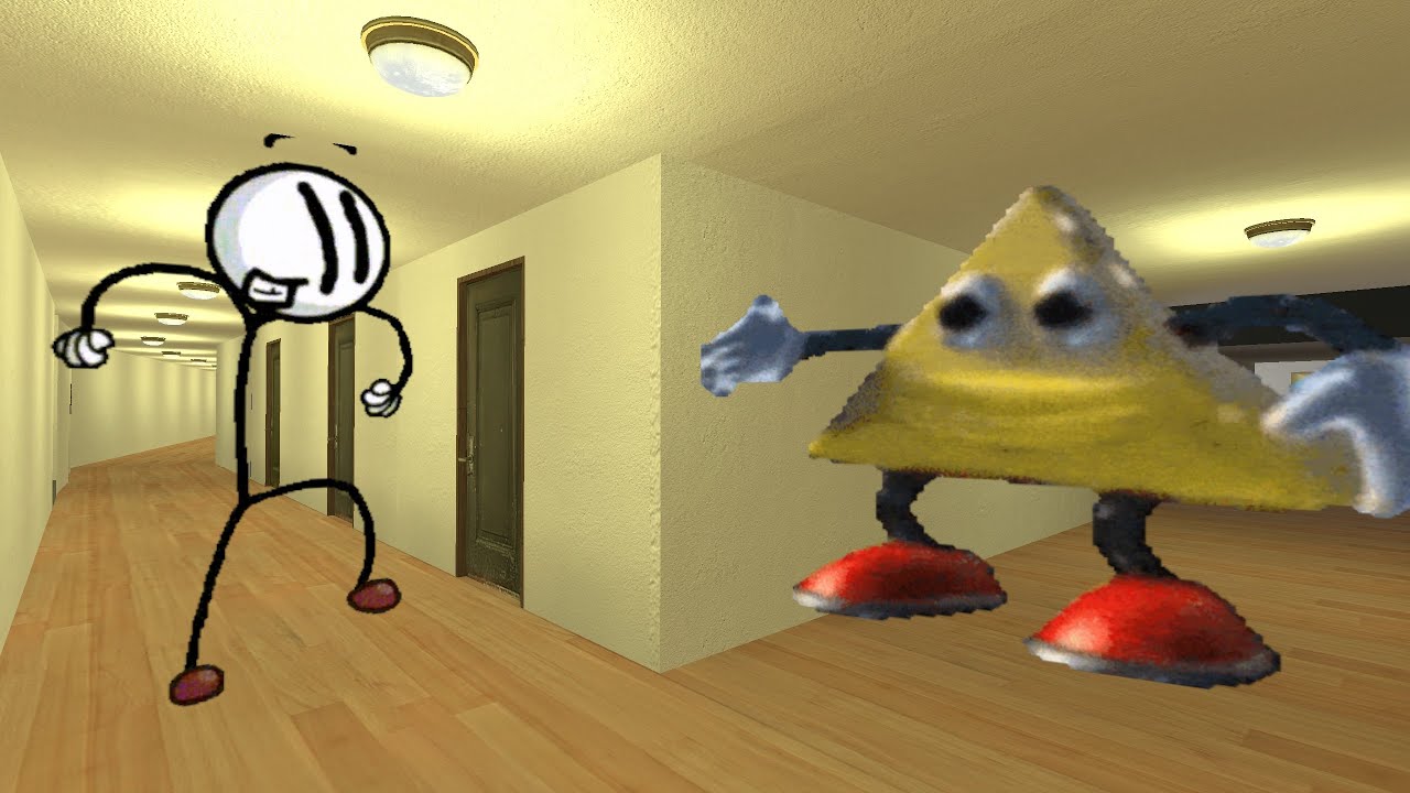 Dancing Triangle And Henry Stickmin Nextbot Gmod - YouTube