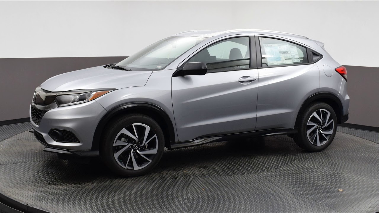 2020 Silver Metallic Honda HR-V 4D Sport Utility #4156 - YouTube