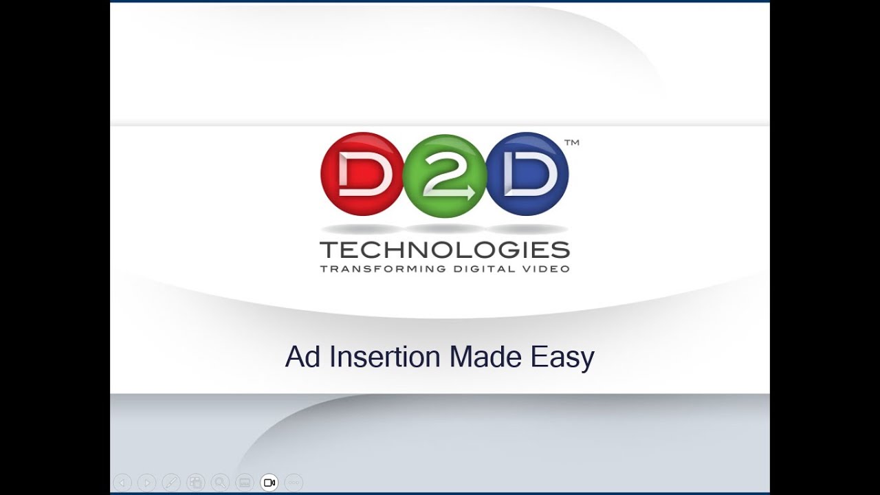 D2D Webinar - Ad Insertion Made Easy - YouTube