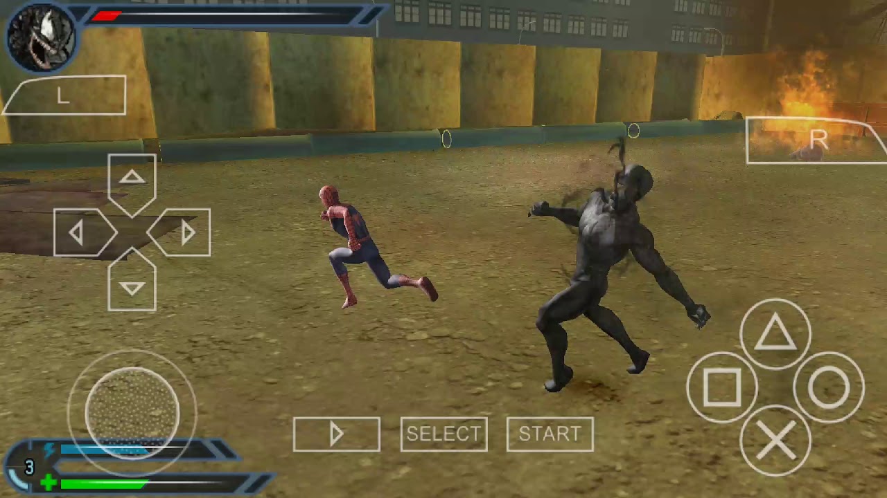 Spider-Man 3 Gameplay FINAL FIGHT- Spiderman Vs Venom on SUPER-HERO ...