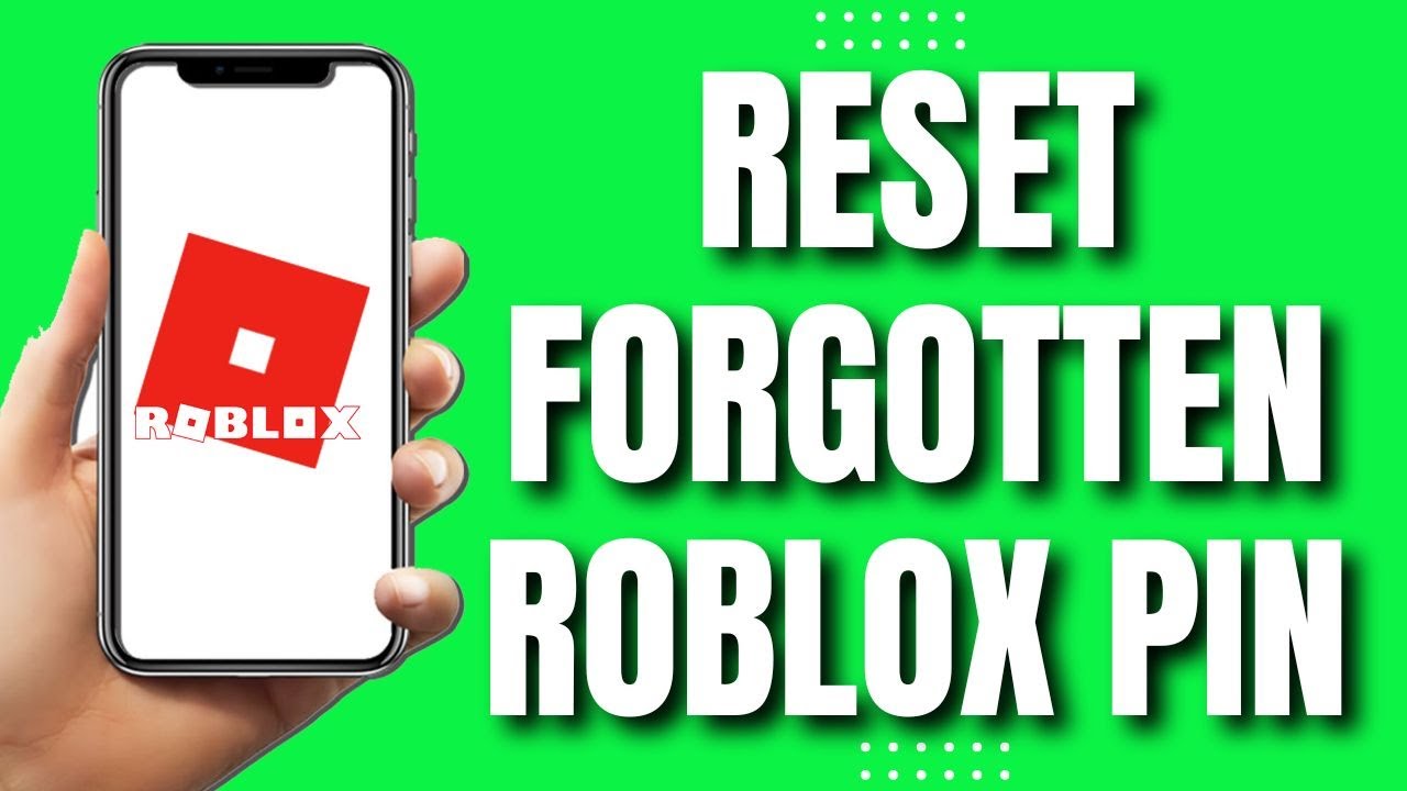 How to Reset Roblox PIN If You Forgot It (2023) - YouTube