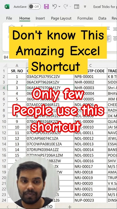 Don't know this amazing Excel shortcut ‼️ Learn Microsoft #excel #exceltips #exceltricks #shorts ...