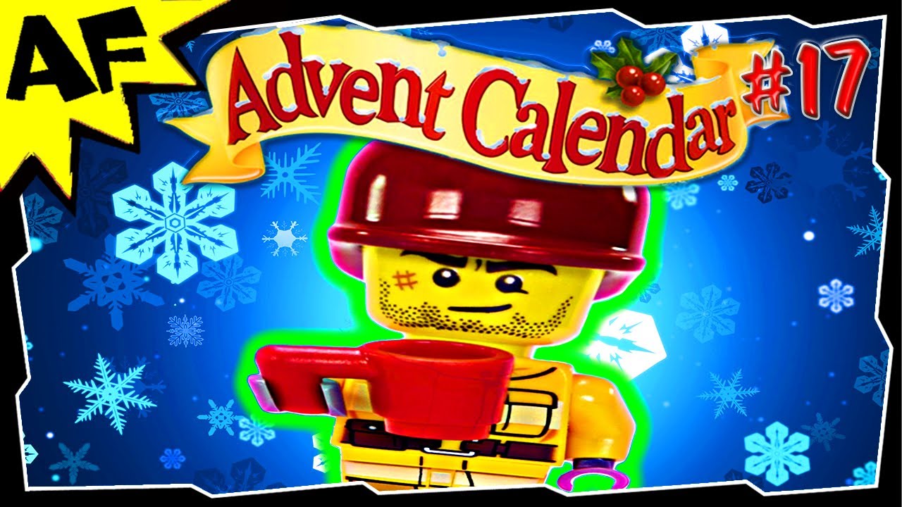 Lego City ADVENT Calendar 4428 #19 Firefighter with Cup Animated Review ...