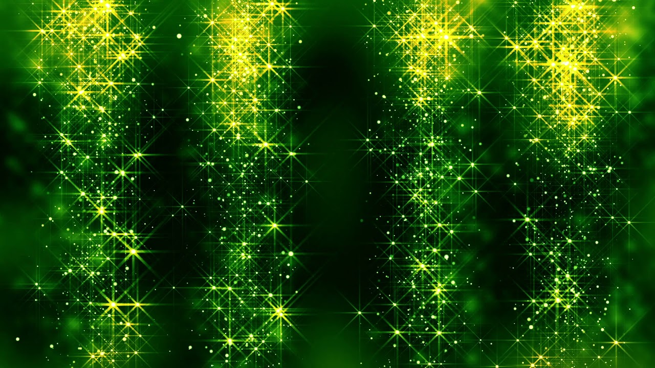 particles Falling Green Background video motion Graphics Free Download ...