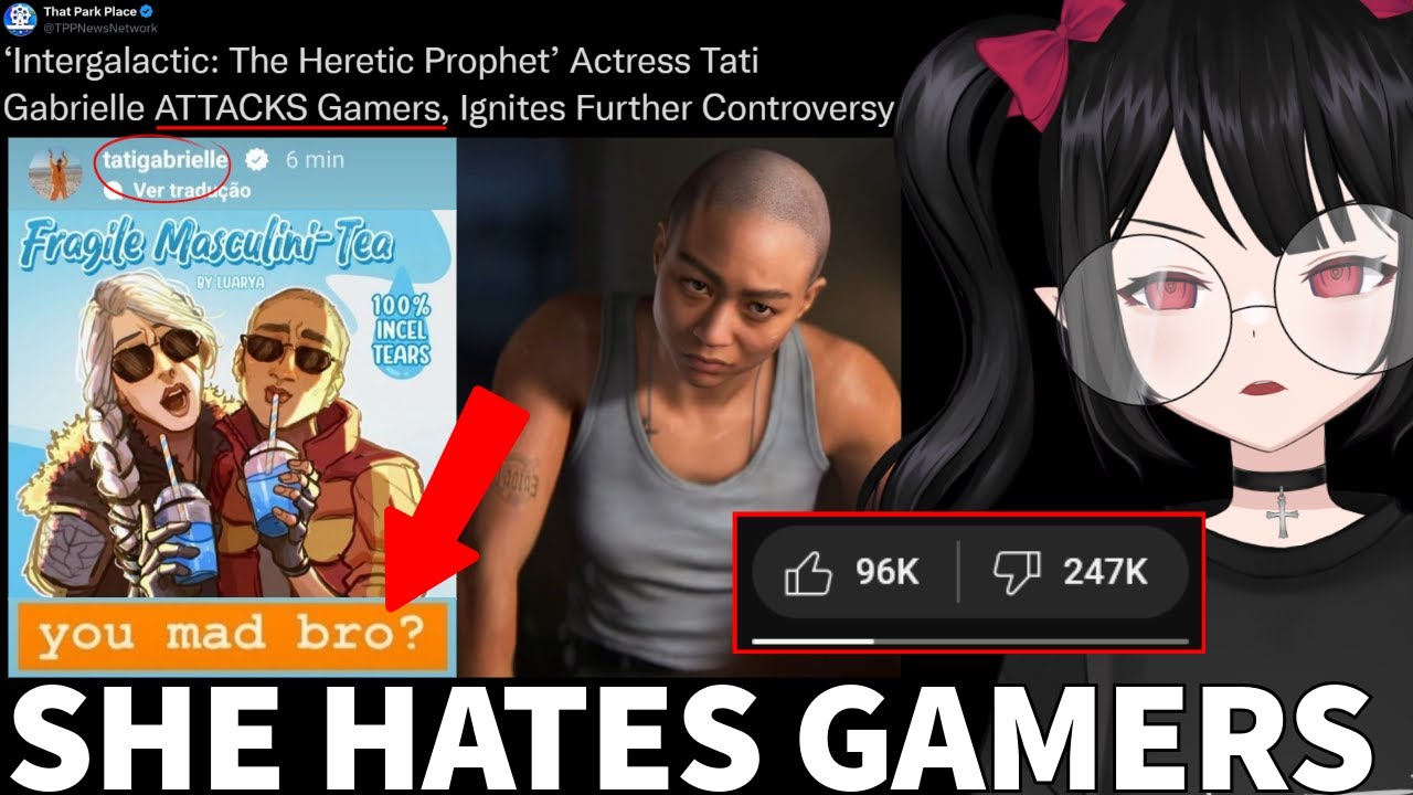 Woke Intergalactic "Star" ATTACKS Gamers In Deleted Post - YouTube