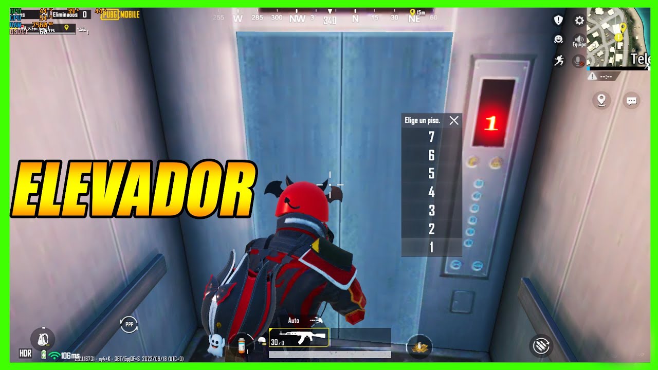 Ubicación de Elevador de Telepak Town Mapa NUSA PUBG MOBILE - diario de ...
