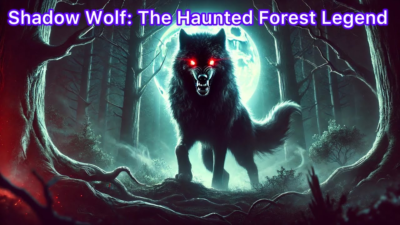 Ghost Wolf of the Haunted Forest: A Dark Tale - YouTube