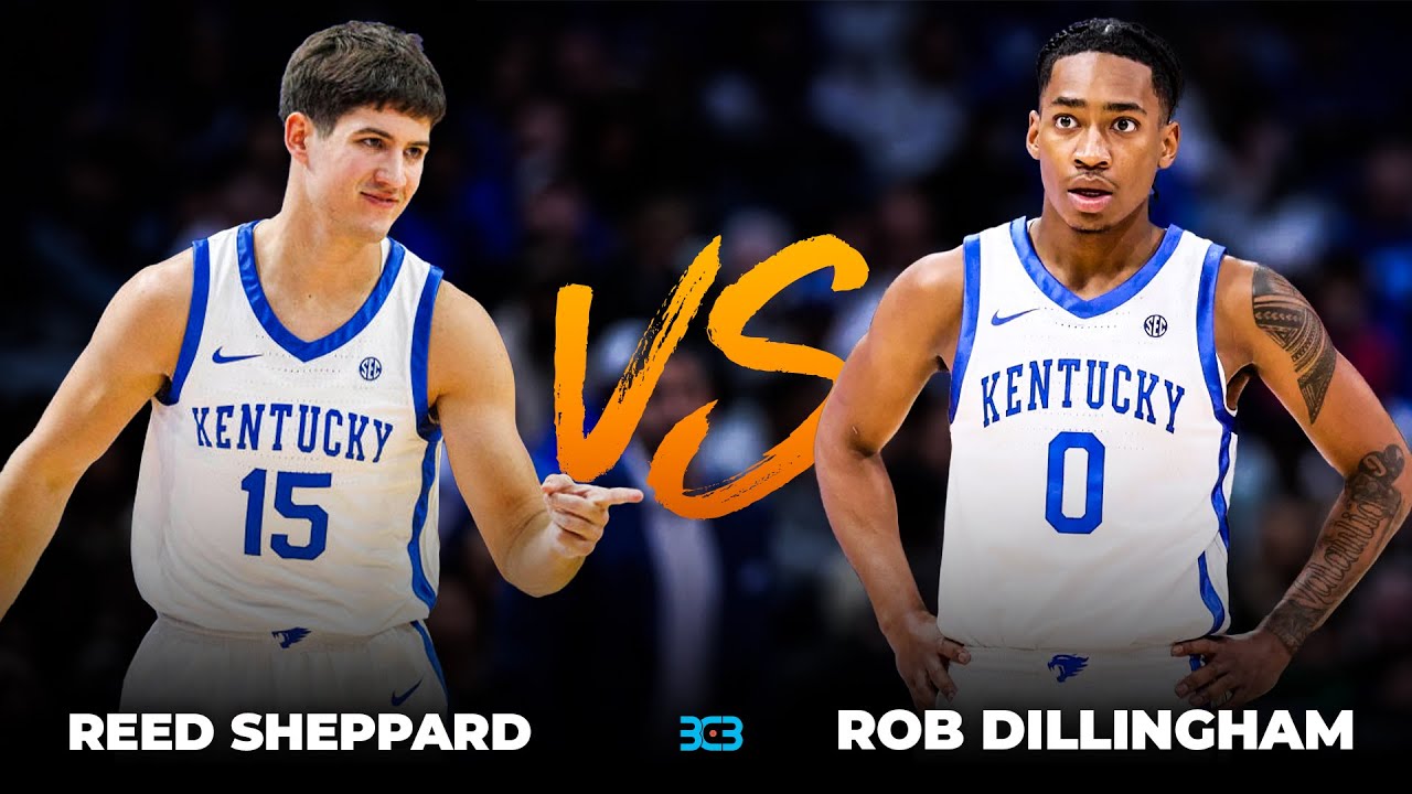 Reed Sheppard vs Rob Dillingham, who's the better Kentucky prospect in ...