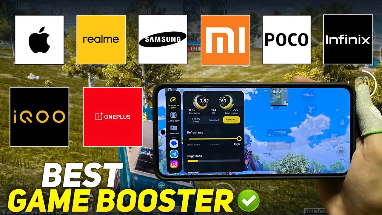 Ranking the BEST Built-In Game Space/Boosters on Smartphones 🥶 iQOO ...