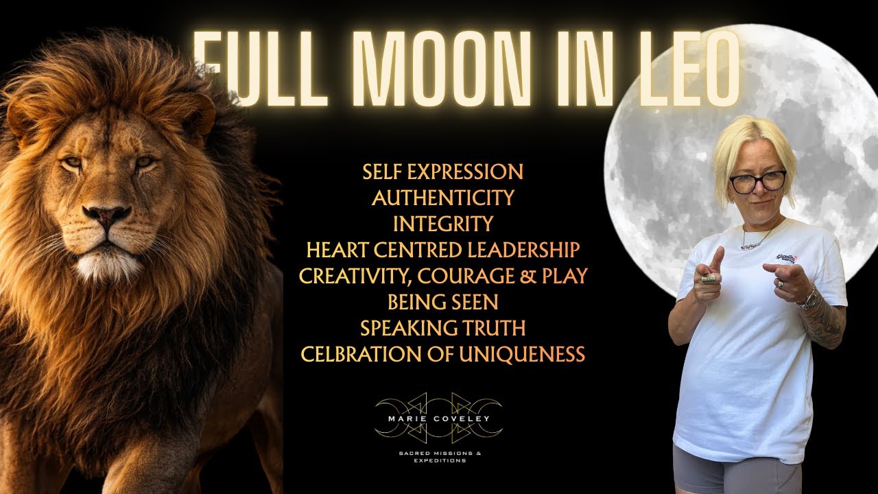 ENERGY UPDATE: Full Moon in Leo Calls The Leaders IN! 💪 - YouTube