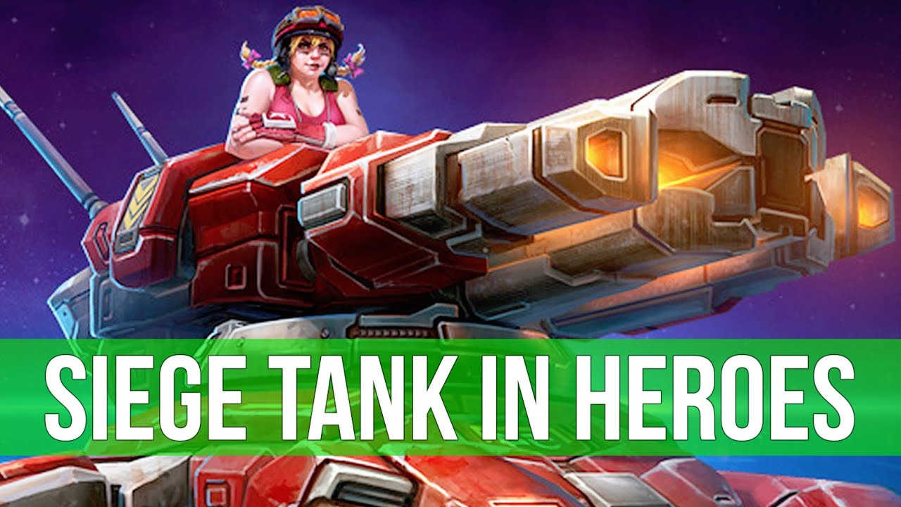 Heroes of the Storm: Sgt. Hammer, the Siege Tank! (UHD Gameplay) - YouTube