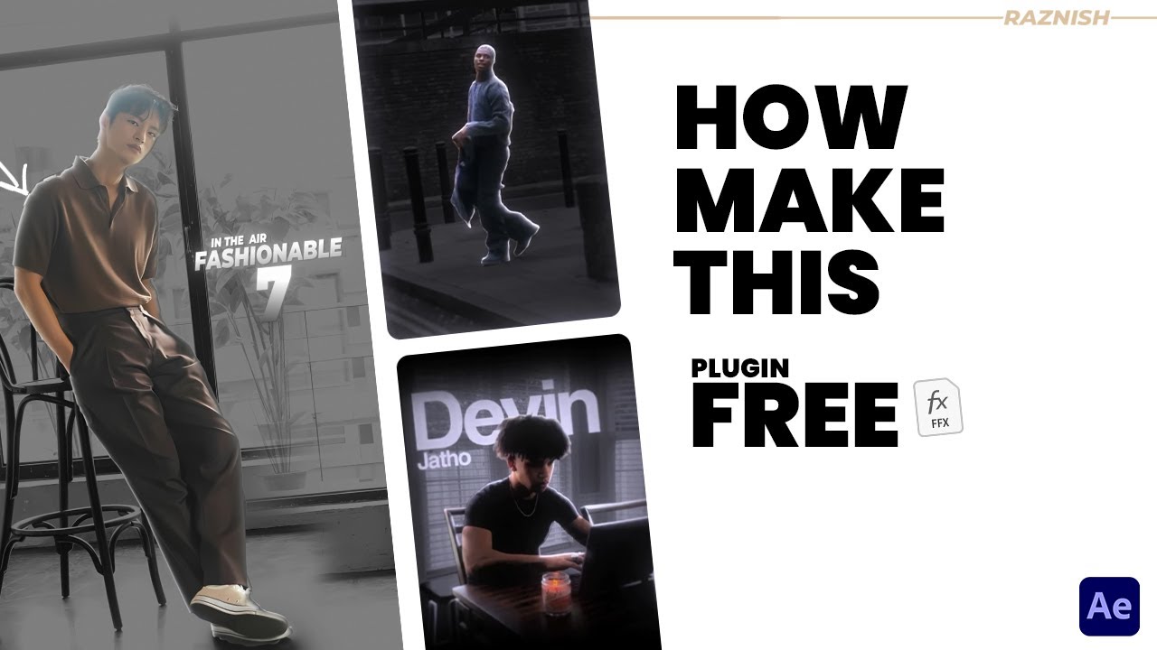 HOW TO MAKE CINEMATIC GLOW EFFECT | FREE AFTER EFFECTS PLUGIN - YouTube