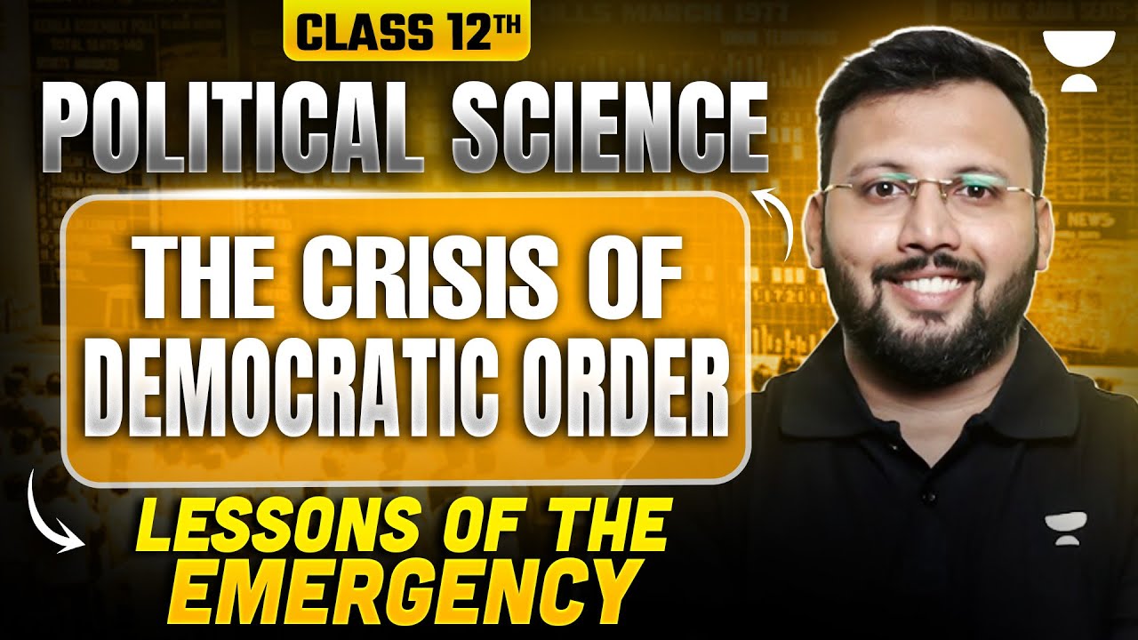 Class 12 Political Science | The Crisis of Democratic Order - Lessons ...