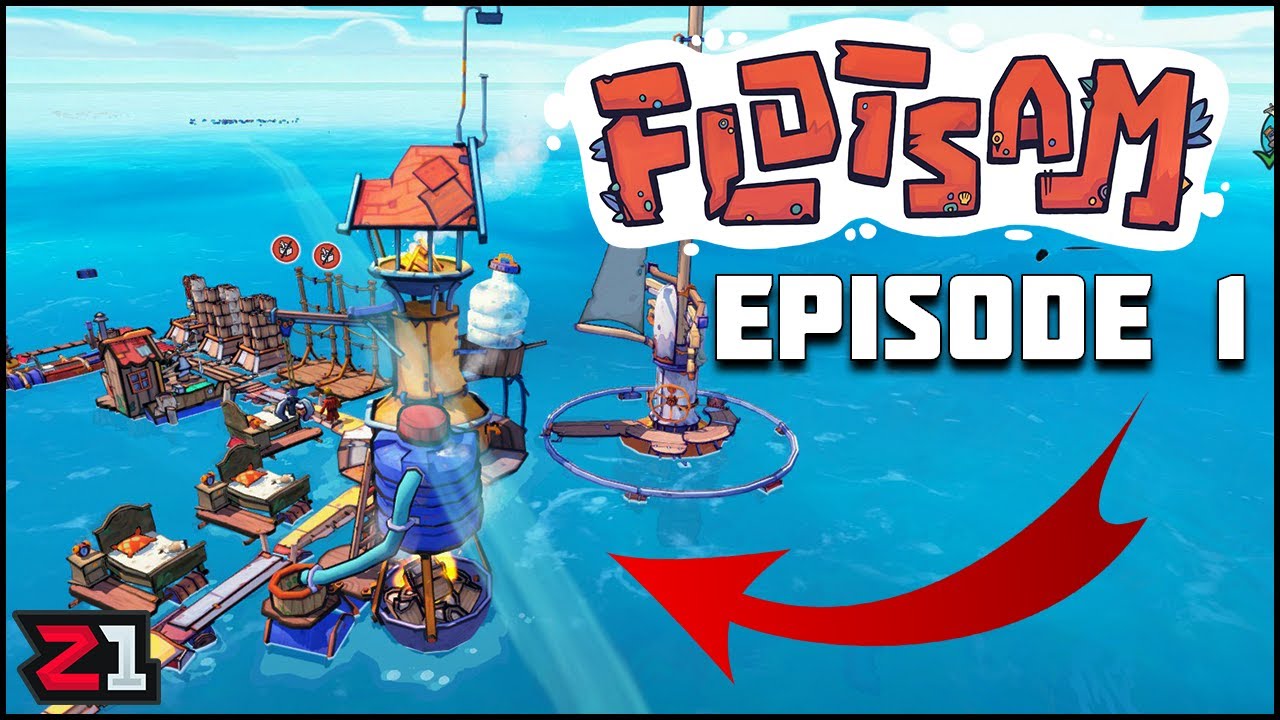 Building My Raft CITY ! Flotsam Episode 1 | Z1 Gaming - YouTube