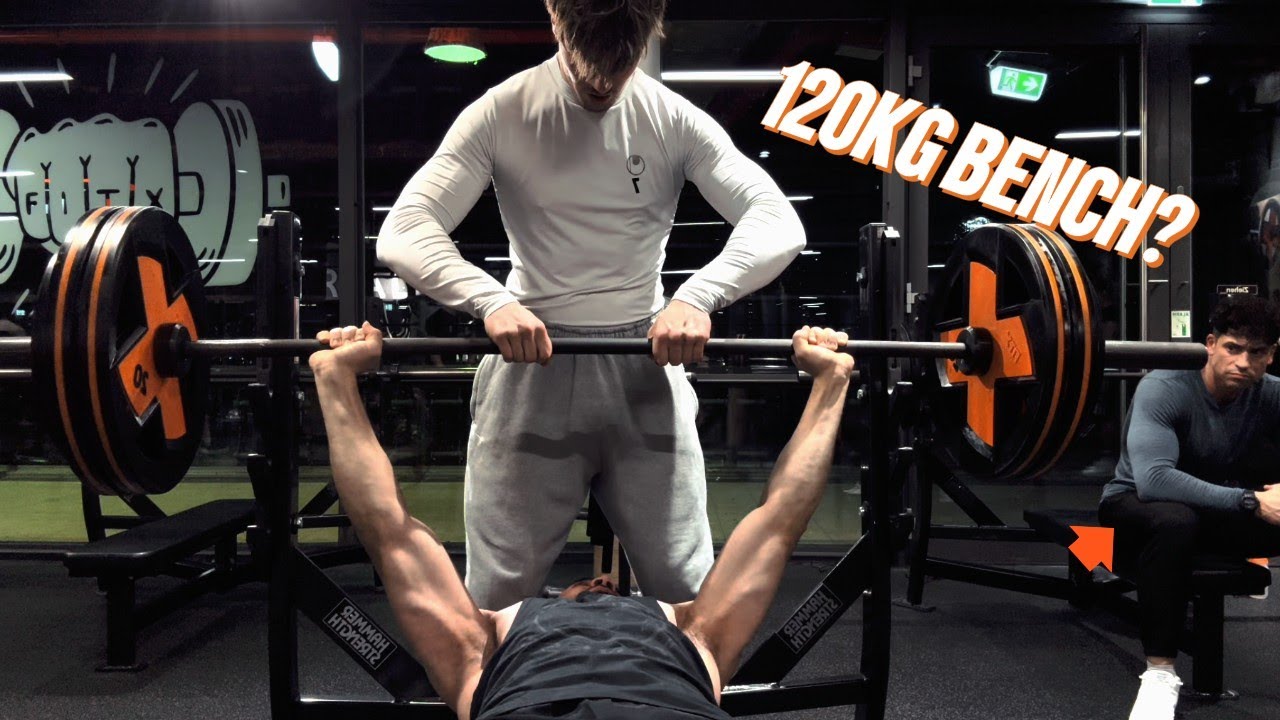 120KG BENCH | Chest Triceps - YouTube