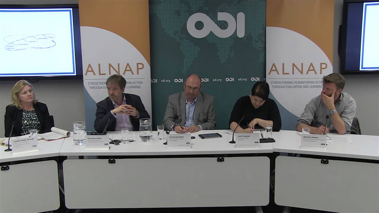 Exploring coordination in humanitarian clusters - 2 - YouTube