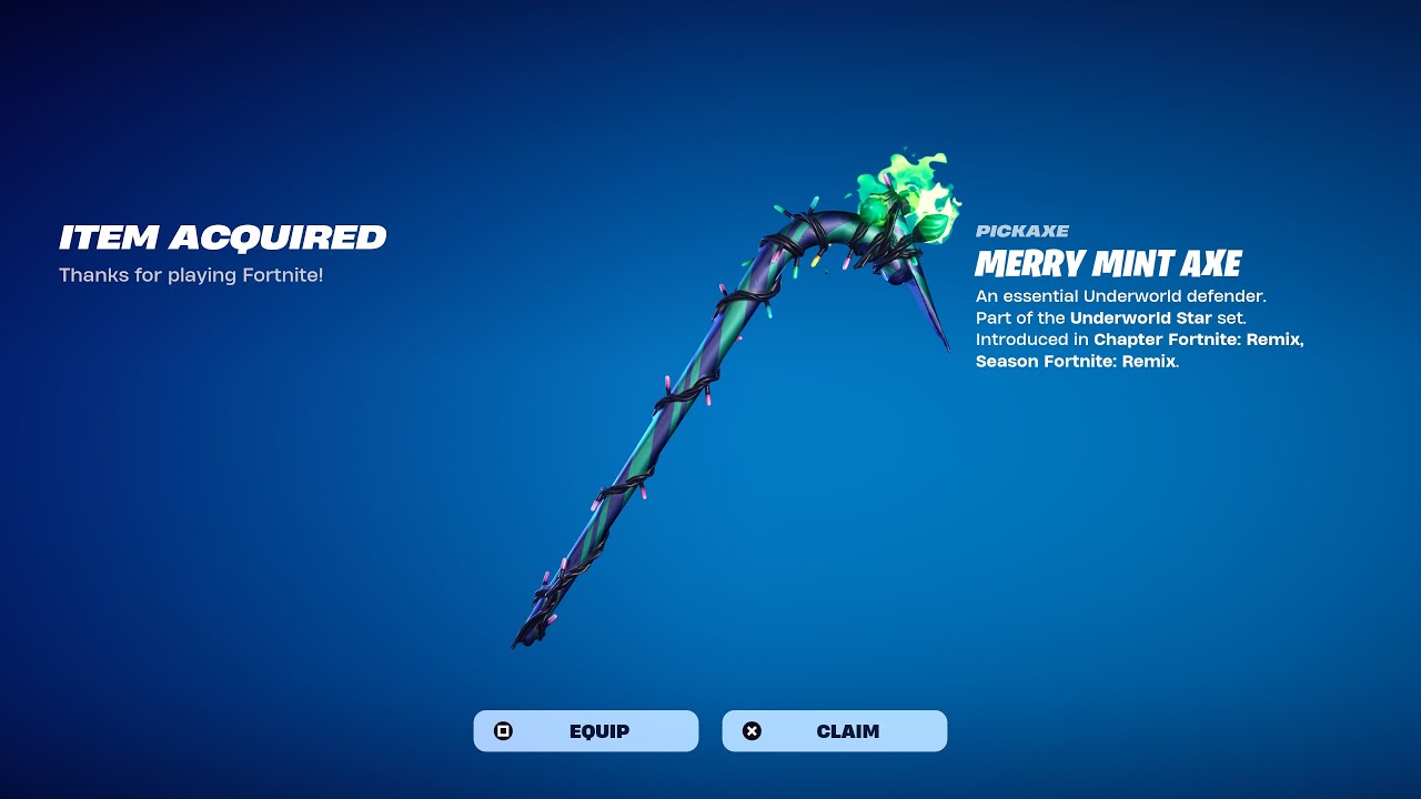 HOW TO GET MINTY PICKAXE FOR FREE IN FORTNITE 2025! - YouTube