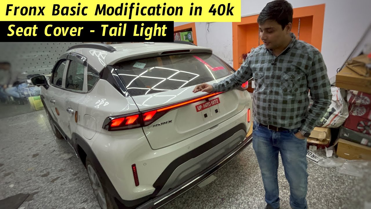 Maruti Fronx Base To Top Modification In 40,000 Only - Basic ...