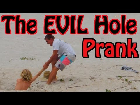 The EVIL Hole Prank! (Public Beach Prank) ft. FaZe Tfue | JOOGSQUAD PPJT