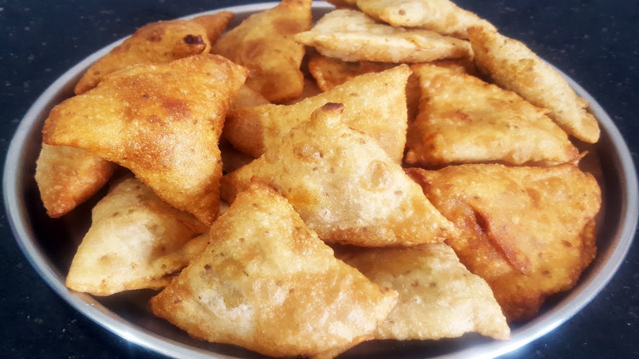 Tasty samosa recipe at home | lockdown recipes - YouTube