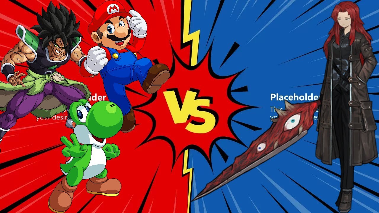 SSBC CMC PLUS V8 EXTENEDED BROLY (DBS) & MARIO & YOSHI VS KALI (LIBRARY ...