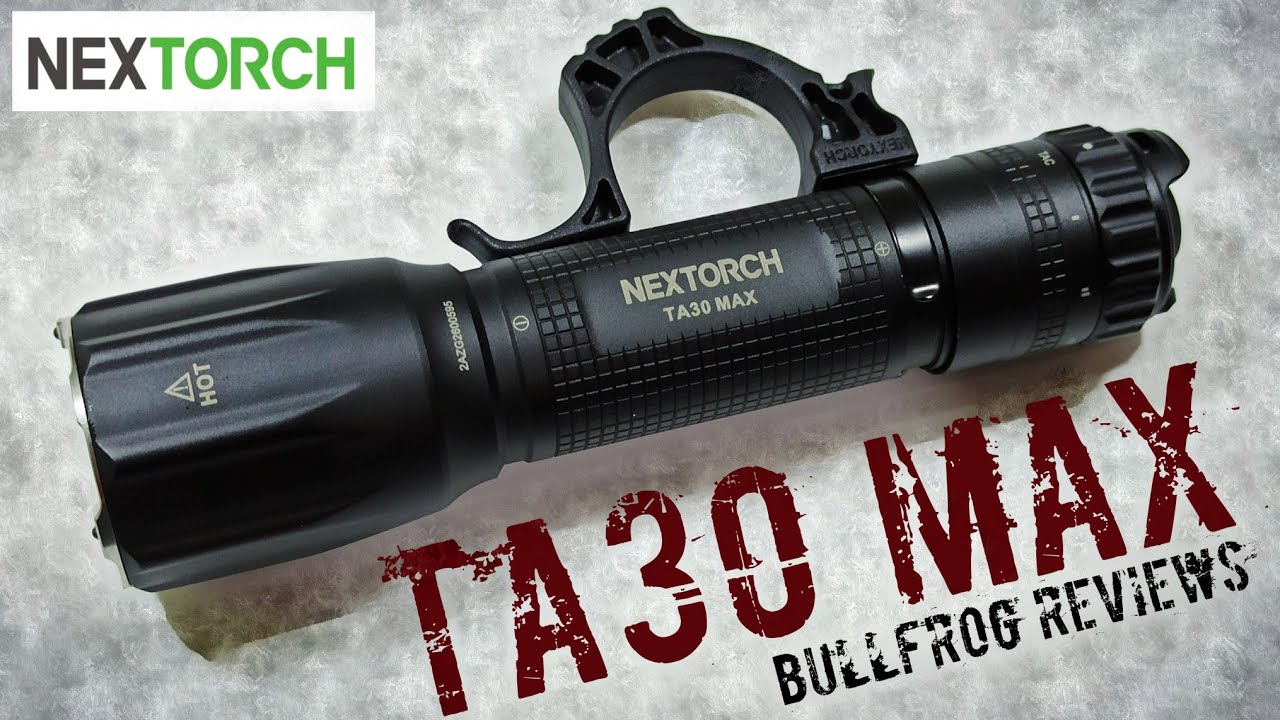 Nextorch TA30 MAX Flashlight Review - 2100 Lumens, Glass Breaker (Feat ...