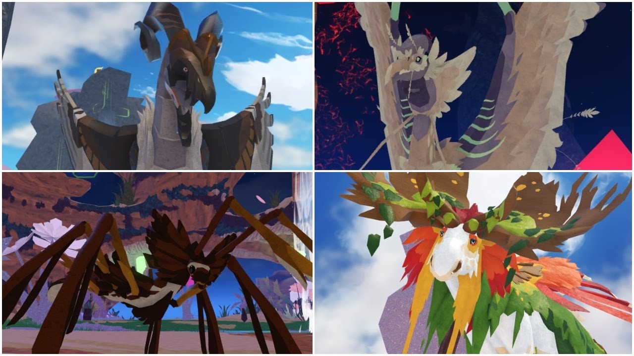 ALL HARVEST CREATURES!!! Showcase - Creatures of Sonaria - YouTube
