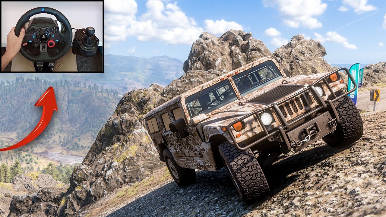 Humvee HUMMER H1 ALPHA - OFFROADING (Forza Horizon 5) Steering Wheels ...