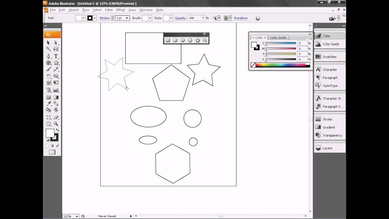 Illustrator CS3 บทที่ 3/12 ตอนที่ 3 - YouTube