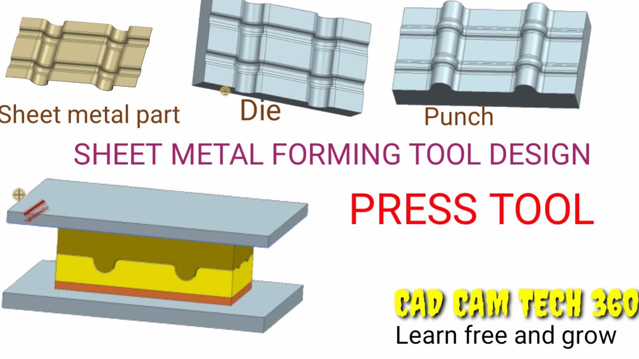 Forming tool new design || Press tool - YouTube
