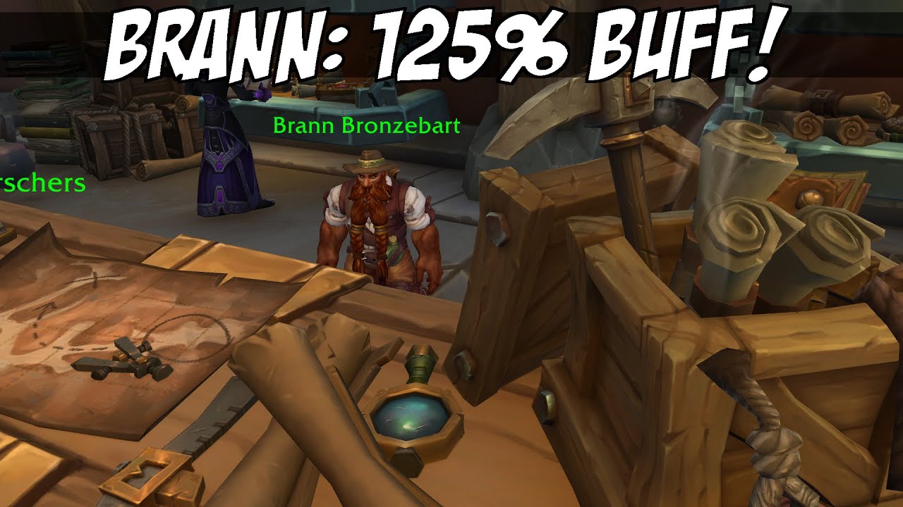 GIGA-BUFF nach Hotfix: Brann erhält in Tiefen 125% mehr SCHADEN und ...