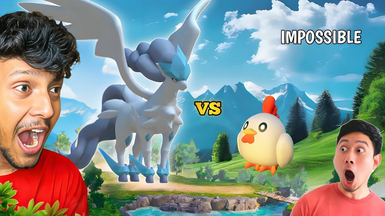 CHIKIPI vs LEGENDARY FROSTALION in PalWorld | Dattrax Gaming Challenge ...