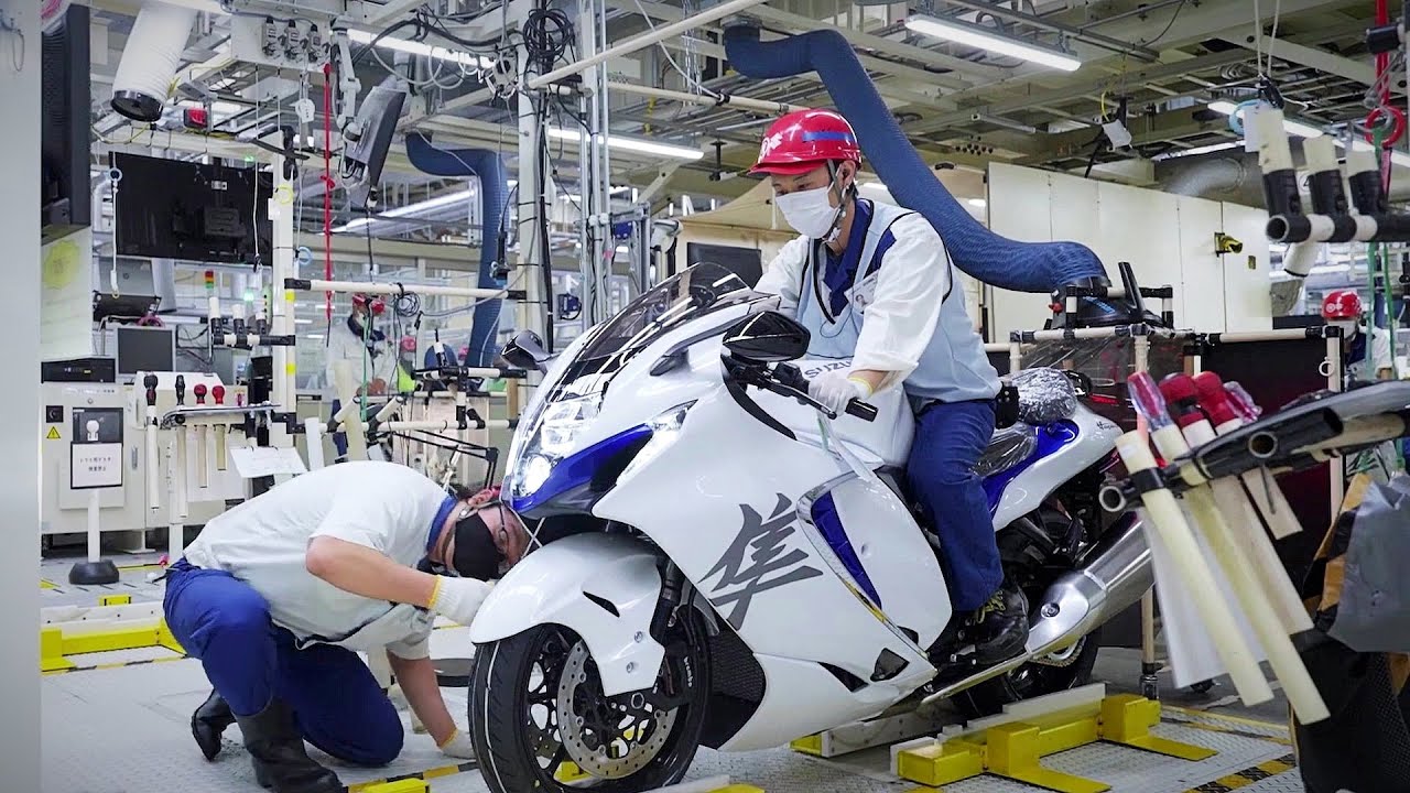 Inside Suzuki’s Factory: How the Legendary Hayabusa Motorcycle is Made ...