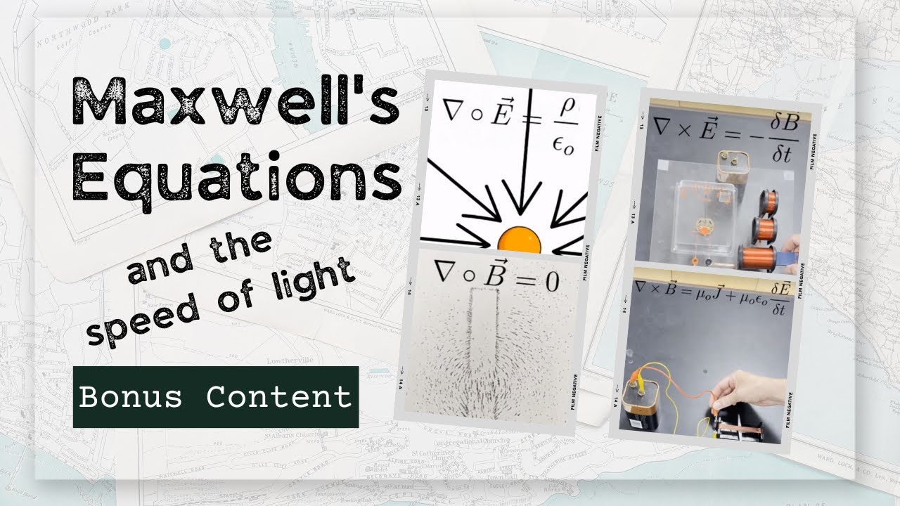 Maxwell's Equations for Electromagnetism Explained PLUS BONUS - YouTube