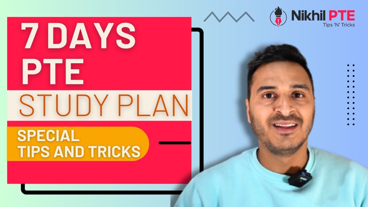 [PROVED] 7 DAYS PTE STUDY PLAN || PTE BY NIKHIL || #nikhilpte - YouTube