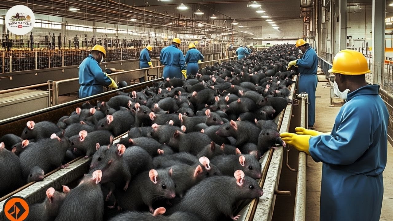 How Millions Bamboo Rat Farming in China, Rat Meat Processing - Bamboo ...