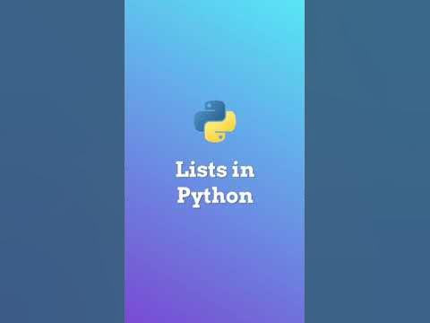 Lists in Python - Beginner Python Ep. 5 - YouTube