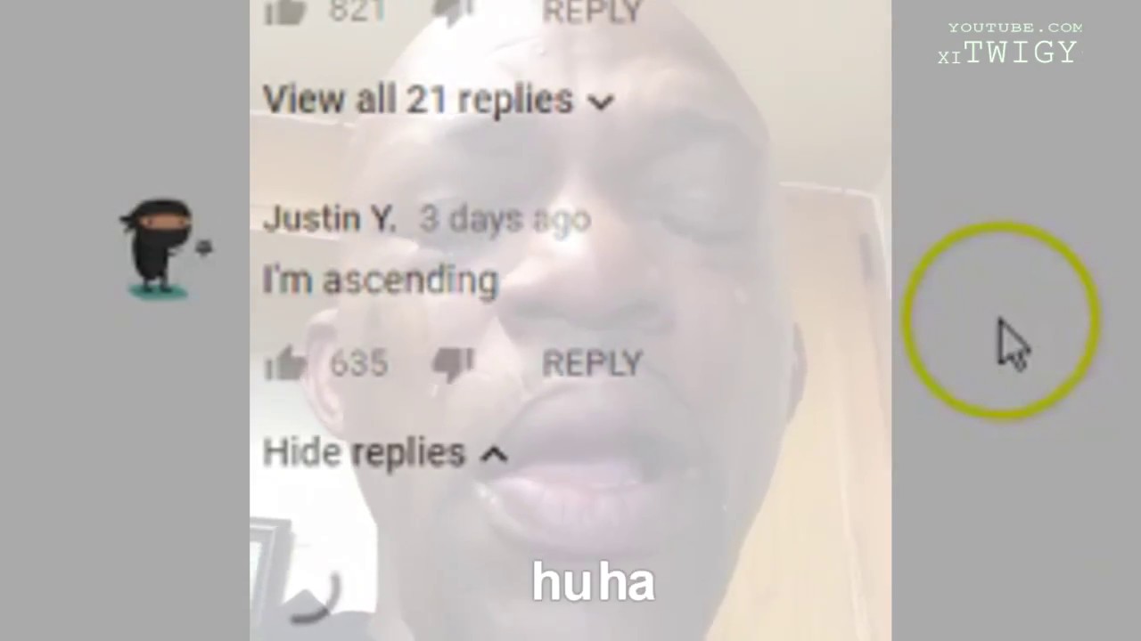 That moment when you see Justin Y. appear in the comment section. - YouTube